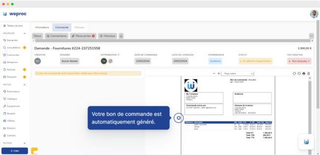 Les étapes clés du processus de passation d’une commande